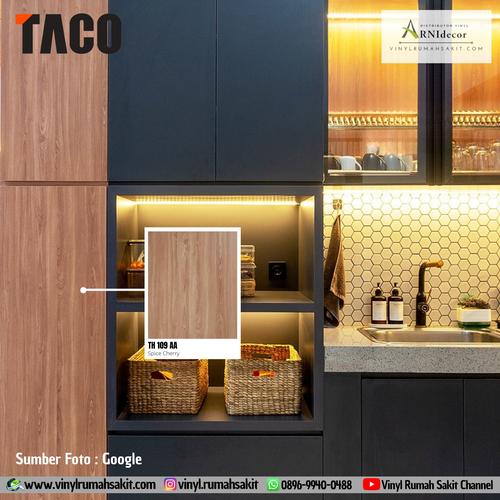 Jual HPL Taco Woodgrain kode TH 109 AA - Spice Cherry [NO STICKER ...
