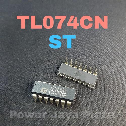 Jual IC TL 074CN TL074CN original merk ST - Kota Bandung - Power Jaya ...