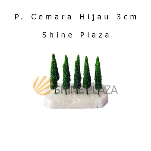 Jual TRG Bahan Maket Pohon Cemara Skala Tinggi 3cm - Miniatur Alat ...