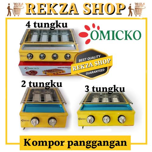 Jual Panggangan Sosis OMICKO Kompor panggang sosis model 2 / 3 / 4 ...
