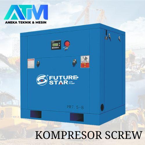Promo kompresor Angin / Kompresor udara / Screw Kompresor 7.5kw 10HP ...
