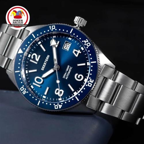 Jual Seestern S434 SeaQ 1969 Homage Watch - Black dial - Kota Madiun ...