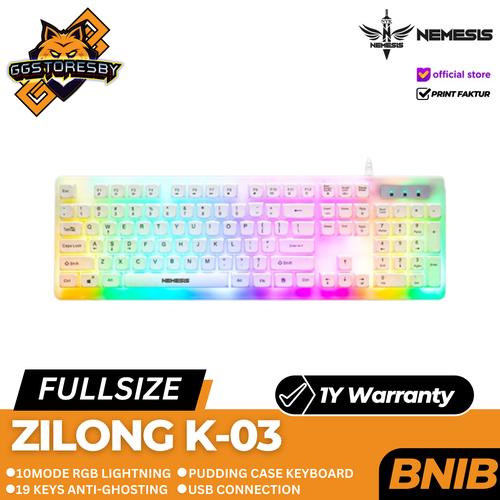 Jual NYK ZILONG K03/K-03 FULLSIZE RGB Gaming Keyboard - Kota Surabaya ...