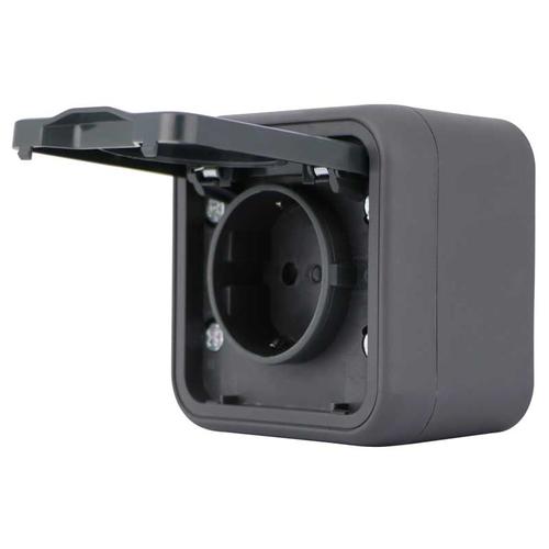 Jual Stop Kontak Architech Outbow Outdoor Waterproof Pacific V12(Black ...