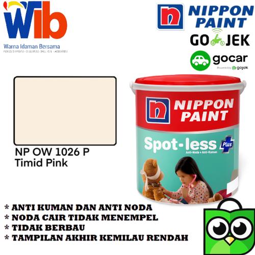 Jual NIPPON PAINT INTERIOR SPOT-LESS PLUS 20 LITER - TIMID PINK OW ...