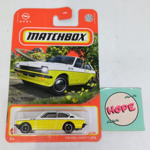 Jual Matchbox 1975 Opel Kadett C GT/E Diecast Matchbox Original Mattel ...