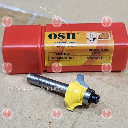 Jual MATA PROFIL ROUTER TRIMMER BEADING BIT 5mm 5 mm 4,7mm 3/16" OSSEL ...