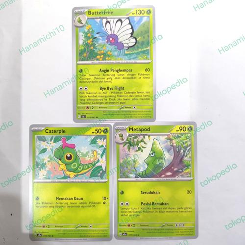 Jual Butterfree Evolution line 151 Pokemon TCG Indonesia - Jakarta ...