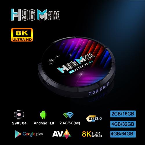 Jual TV BOX H96 MAX X4 4/32 DAN 4/64 GB | BLUETOOTH ANDROID 11 - H96 X4 ...