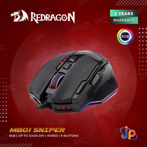 Jual Redragon Sniper M801 RGB - Macro Gaming Mouse - Jakarta Pusat ...