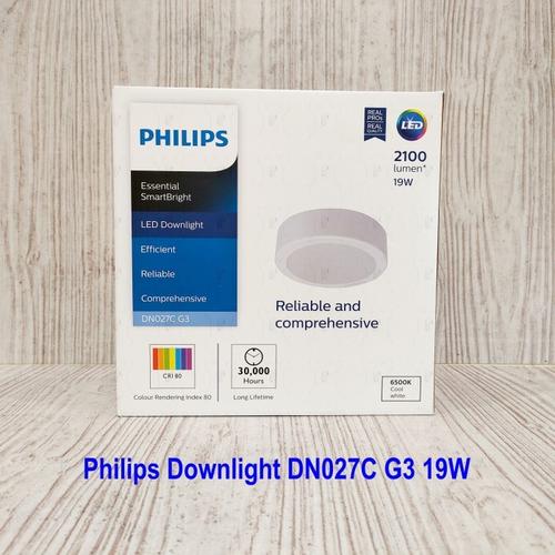 Jual PHILIPS Downlight LED OUTBOW DN027C LED20 G3 19W - G3 19W PUTIH ...