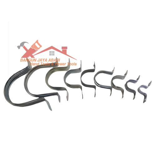 Jual Klem Pipa Plat Besi Clamp U Omega Galvanis Paralon 2 2-1/2 3 4 ...