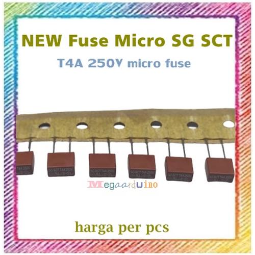 Jual NEW Fuse Micro SG SCT T4A 250V micro fuse - Kota Semarang - mega ...