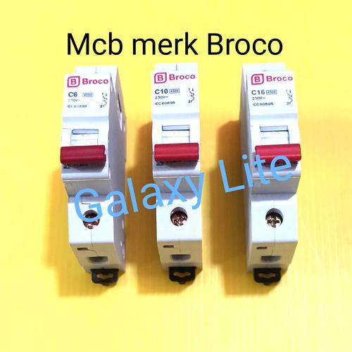 Jual Mcb Broco 1 Phase - 6A - Jakarta Pusat - Planet Electric | Tokopedia