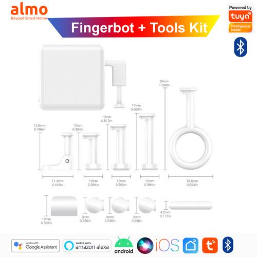 Promo ALMO Tuya Bluetooth BLE Fingerbot dgn Tools kit Smart Life IoT ...