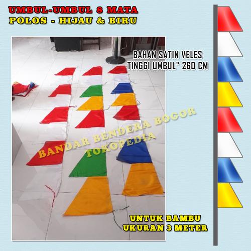 Jual umbul umbul polos 8 mata, umbul umbul agustusan, bendera agustusan ... Jual umbul umbul polos 8 mata, umbul umbul agustusan, bendera agustusan ...