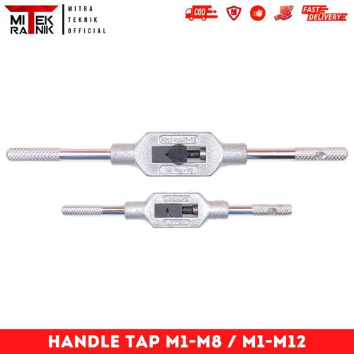 Jual Gagang bor tap M1-M8 M3-M12 metric 3/64-5/16 1/16-1/2 inch - M1 ...