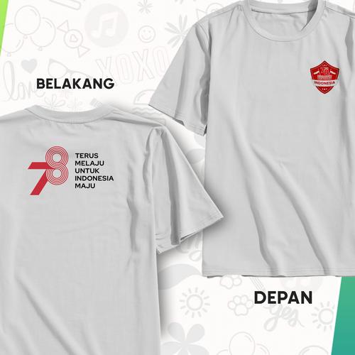 Jual Kaos kemerdekaan indonesia agustusan hut ri ke 78 bahan katun - Putih, S - Kota Bekasi ...