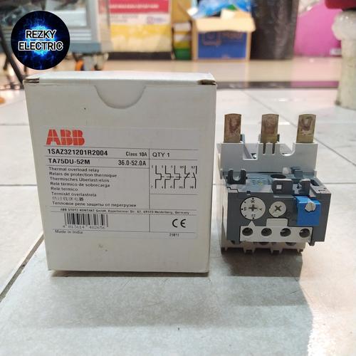 Jual THERMAL OVERLOAD RELAY TA75DU-52M ABB 36-52A ORIGINAL - Jakarta ...