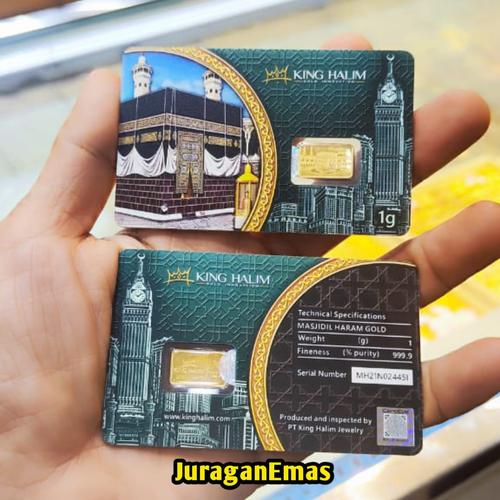 Jual emas logam mulia lm kinghalim king halim 1 gr 1 gram - Jakarta ...