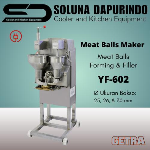 Jual GETRA Meat Balls Forming & Filler YF-602 / Mesin Cetak Bakso YF602 ...