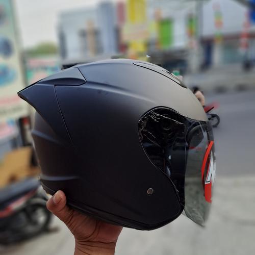 Jual HELM NHK R1 ELITE BLACK DOFF - hitam doff, M - Kota Semarang ...