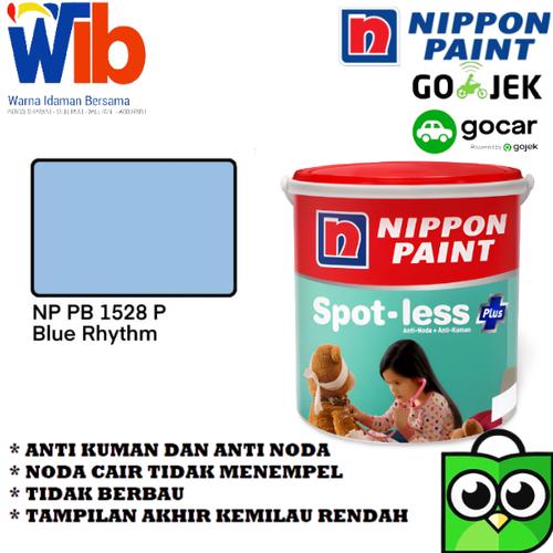 Jual NIPPON PAINT INTERIOR SPOT-LESS PLUS 2.5 LITER - BLUE RHYTHM PB ...