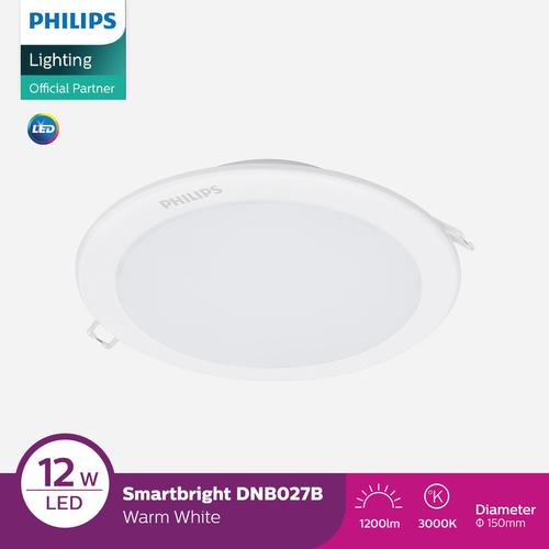 Jual Philips Downlight LED DN027B LED12 12W D150 G3 220-240V - Putih/6500K - Kota Surabaya ...