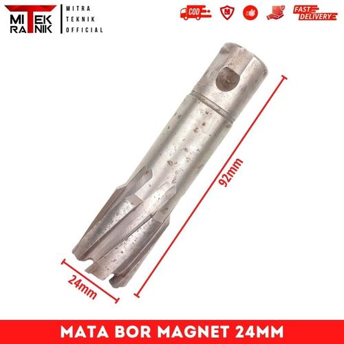 Jual Mata Bor Magnet 24mm Panjang 92mm TCT Bor Besi Jet Broach dll ...