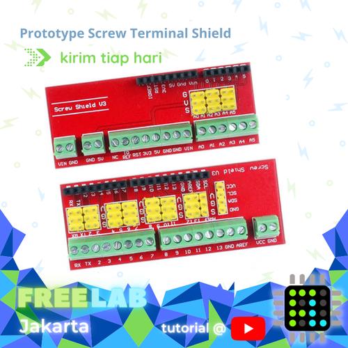 Jual Prototype Screw Terminal Shield Protoscrew untuk Arduino - Jakarta ...