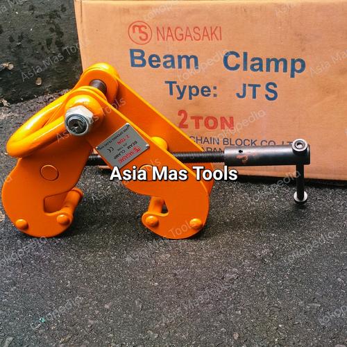 Jual Beam Clamp 1,2,3,5,10 Ton NAGASAKI JTS TYPE Original japan - 10 ...