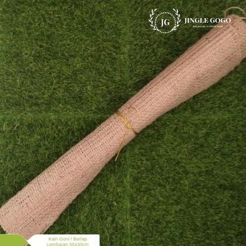 Jual Kain Goni Burlap Coklat Natural Bungkus Kado Bunga Hantaran Rustic ...
