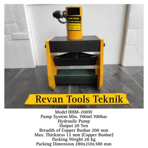Jual Hydraulic Busbar Bending Bender 12mm Hidrolik Tekuk Penekuk - Jakarta Utara - Revan Tools ...