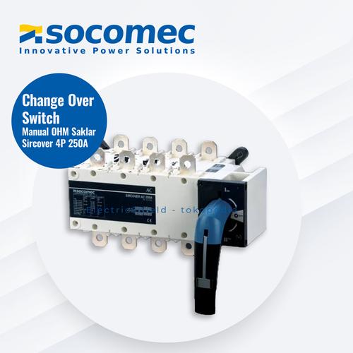 Jual Change Over Switch SOCOMEC SIRCOVER 4P 250A - Jakarta Pusat - ElectricShield | Tokopedia