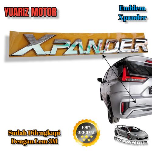 Jual EMBLEM XPANDER ORIGINAL MITSUBISHI XPANDER LOGO MERK TULISAN ...