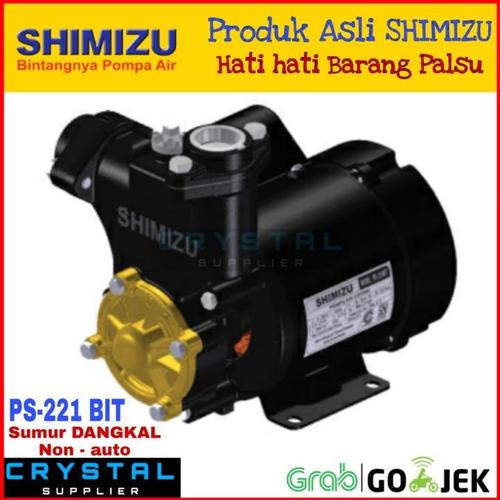 Jual POMPA AIR SHIMIZU PS-221 BIT / PS221BIT Sumur Dangkal Manual 200 ...
