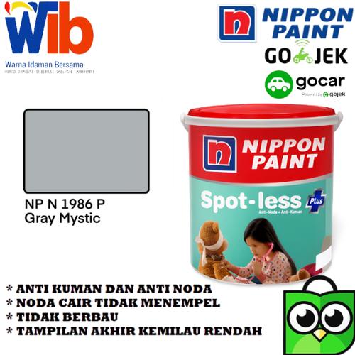 Jual NIPPON PAINT INTERIOR SPOT-LESS PLUS 2.5 LITER - GRAY MYSTIC N ...