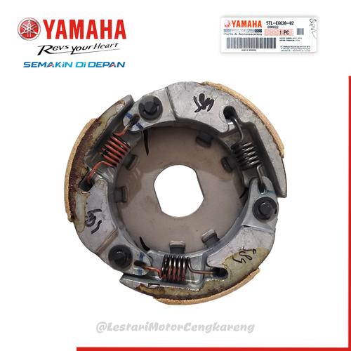 Jual KAMPAS GANDA PLAT KOPLING SET MIO FINO SOUL KARBU 5TL-E6620-02 ORI ...