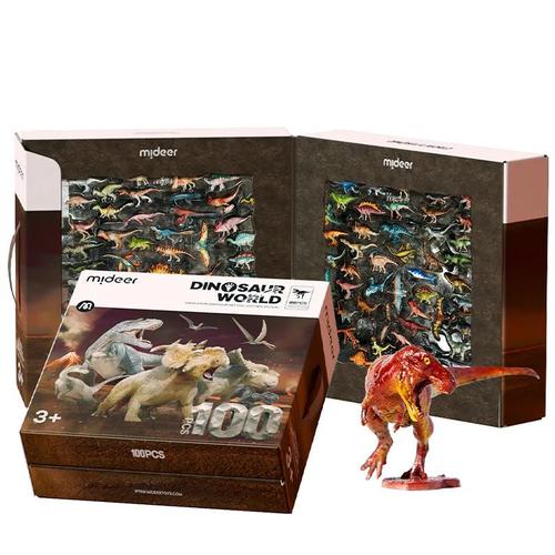 Jual Mideer dinosaur world jurassic dinosaurus mainan anak figurine 100 ...