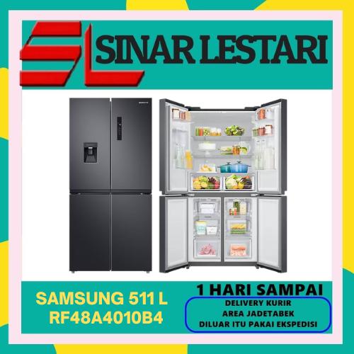Promo SAMSUNG RF48A4010B4 KULKAS MULTI DOOR 4 PINTU 511 LITER WITH ...