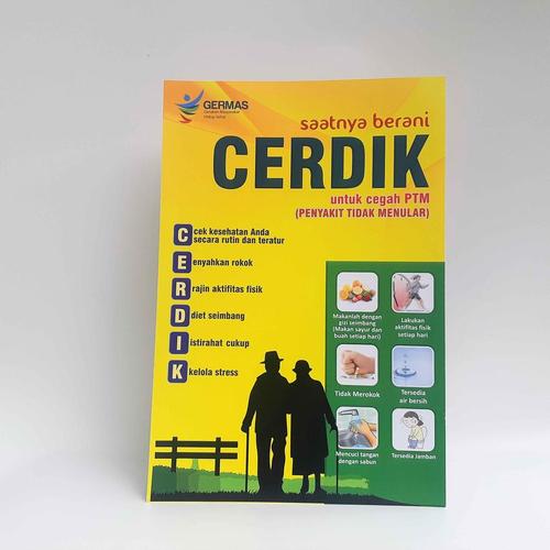 Jual Poster Lansia Cerdik, Poster Promkes untuk Usia Lanjut, Hidup ...