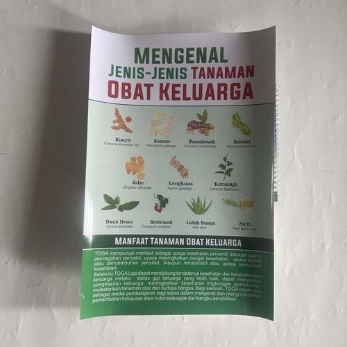 Jual Poster TOGA, Poster Sekolah, Tanaman Obat keluarga, Poster BATRA ...
