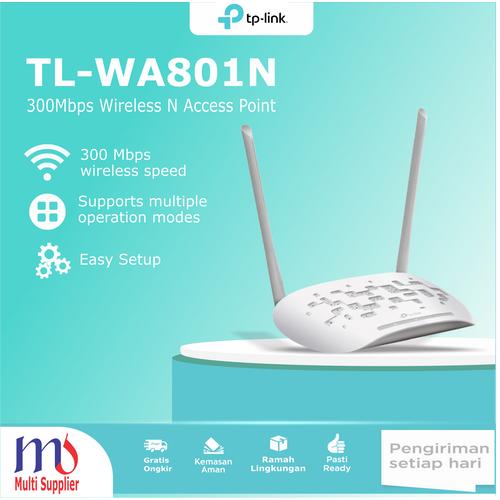 Jual TPLINK TP-LINK TL-WA801N 300Mbps Wireless N Access Point - Jakarta ...