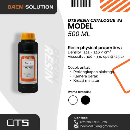 Jual QTS Resin Model 500 ml 405 nm uv light curing resin - 500gr - Kab ...