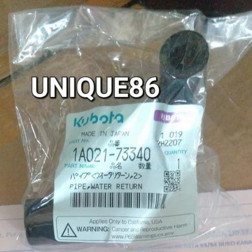 Jual PIPE WATER RETURN 1A021-73340 KUBOTA BRAND - Jakarta Pusat ...