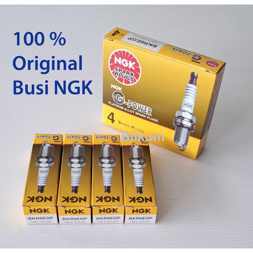 Jual 1 Pack Busi NGK G Power Platinum BKR6EGP Busi Mobil Avanza Brio ...