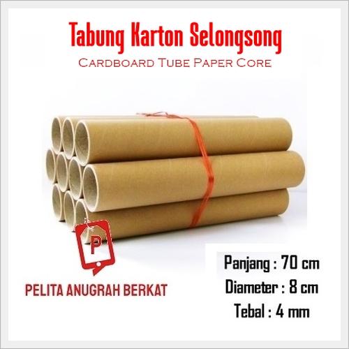 Jual Tabung Karton Selongsong Kardus 70cm / Paper Core Tube Tebal Kuat ...