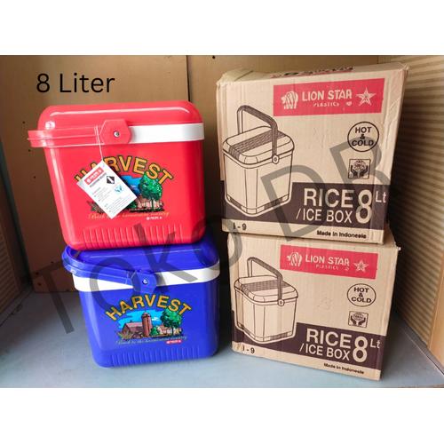 Jual Rice Box - Ice Box / Lion Star / Plastik - 6ltr Merah - Kota ...