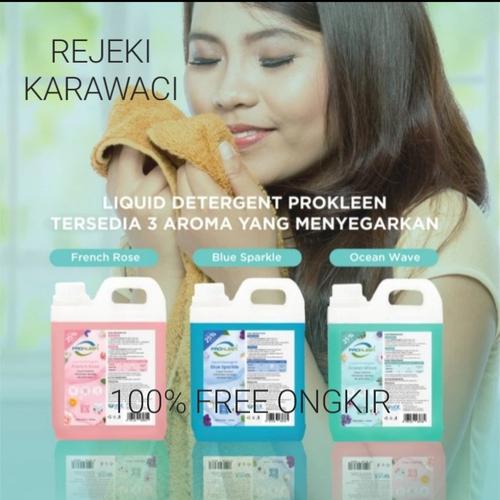 Jual Deterjen Cair Antibakteri PREMIUM Laundry PROKLEEN KONSENTRAT 1 ...