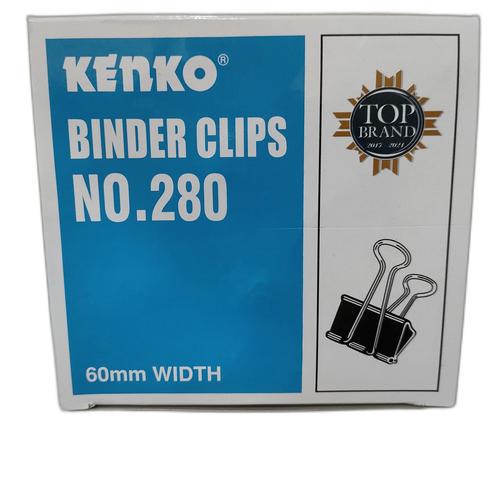 Jual Binder Clips no 280 Kenko Binder klip merek Kenko Isi 6 buah - Kab ...